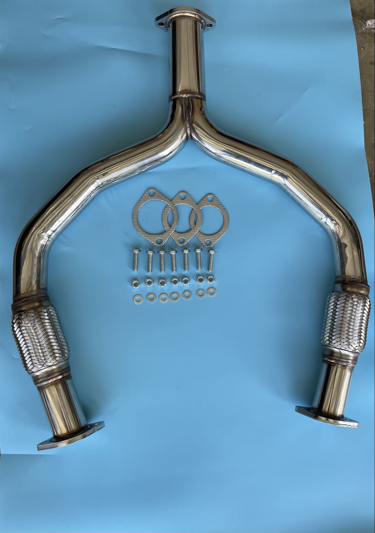 LUXMA Y-Pipe Fits Infiniti G37 G37X 09-13 370z Q50 14-18 AWD RWD ...